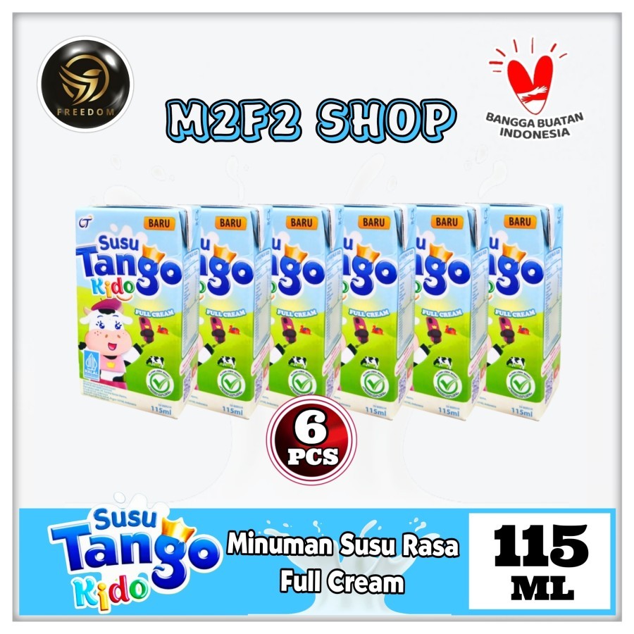 Jual Susu Kids Tango Kido Full Cream Kotak UHT - 115 ml (Kemasan 6 Pcs ...