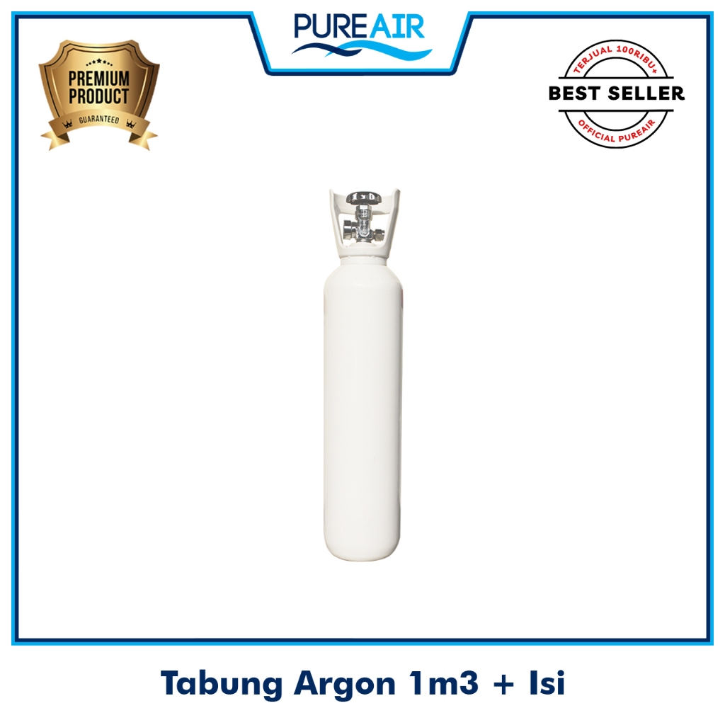 Jual Pureair Tabung Argon + Isi Full Gas Argon WG 1m3 | Shopee Indonesia