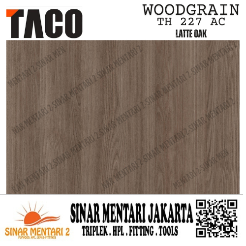 Jual TACO HPL WOODGRAIN TH 227 AC LATTE OAK | Shopee Indonesia