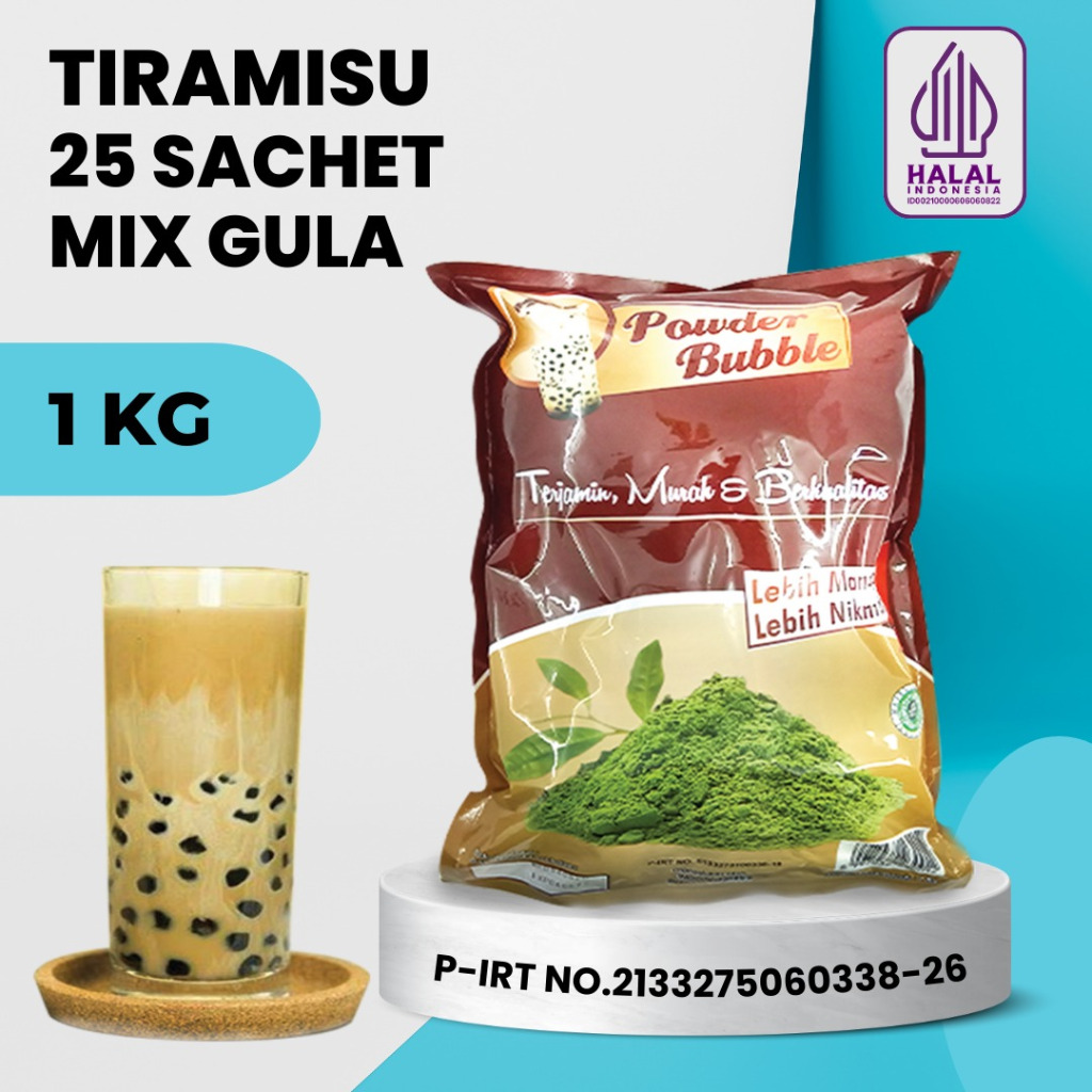 Jual Bubuk TIRAMISU 1 KG - Powder Drink Rasa Tiramisu - Minuman Bubuk ...