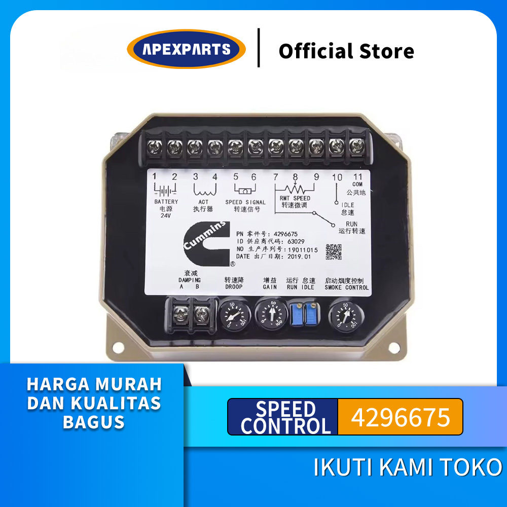 Jual ORIGINAL Speed Control 4296674 Governor 4296674 GENUINE ASLI CUMMINS | Shopee Indonesia
