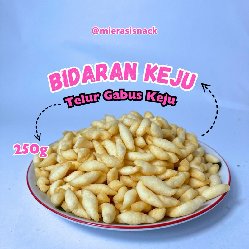 Jual Bidaran Manis Widaran Keju 250gram | kue telur gabus manis | snack ...