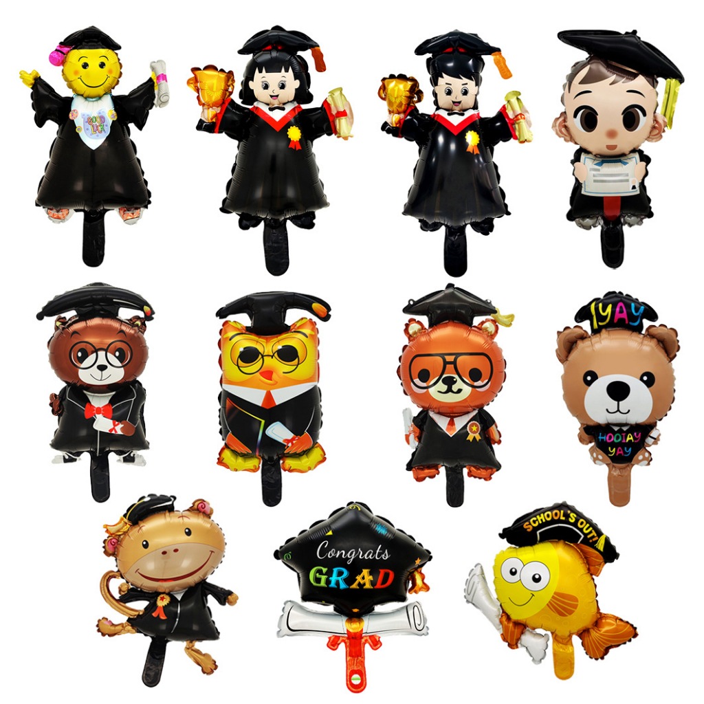 Jual Balon Foil Graduation Mini / Balon Foil Wisuda | Shopee Indonesia