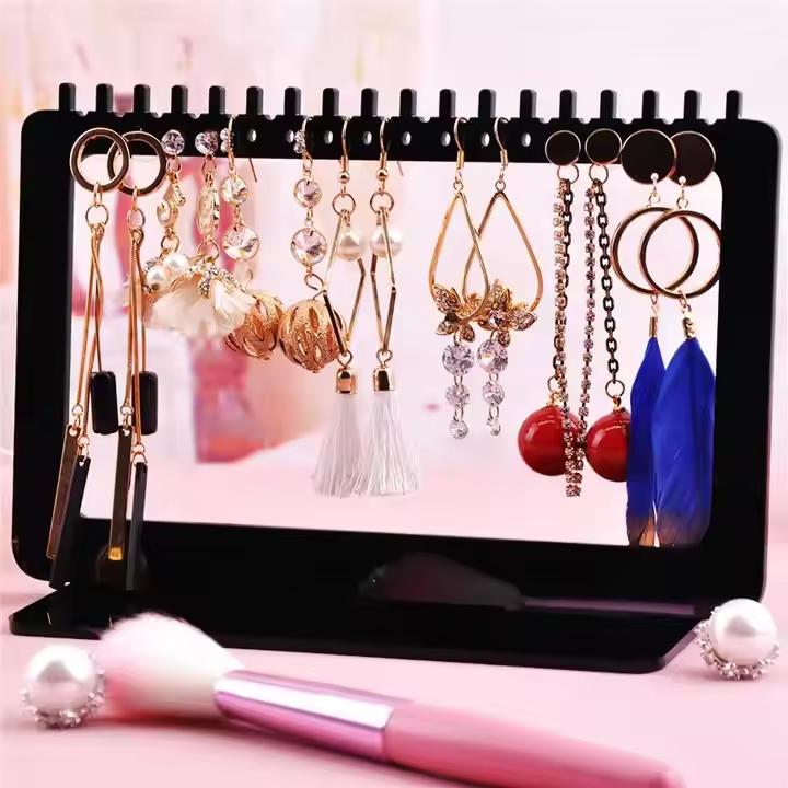 Jual Stand Holder Anting Acrylic Display Earring Tempat Penyimpanan ...