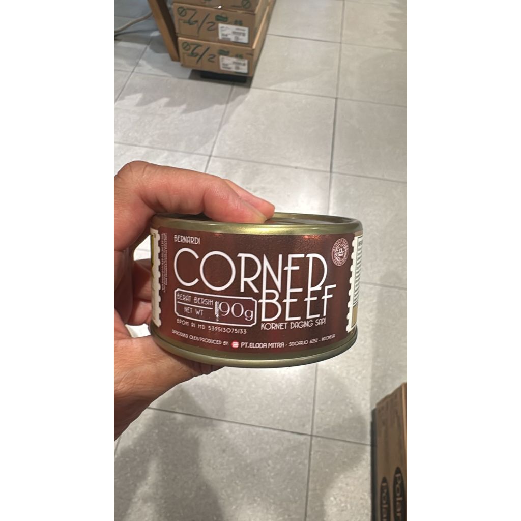 Jual Bernardi Corned Beef Kornet Daging Sapi | Shopee Indonesia