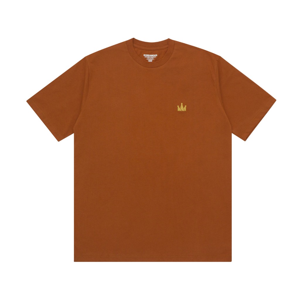Jual Screamous Kaos T-Shirt CROWN LOGO SS UMBER | Shopee Indonesia
