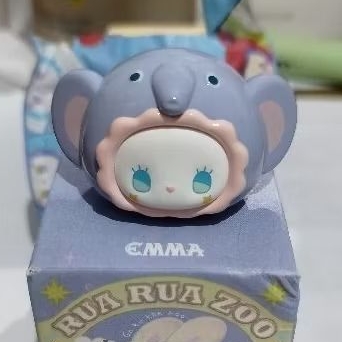 Jual Mini Figure Selectes Emma Rua Rua Zoo Elephant Mainan Pajangan ...