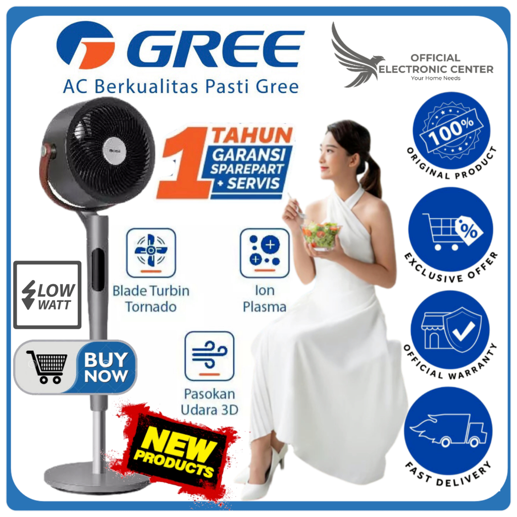 Jual GREE AIR CIRCULATION FAN GCF-CIRCOOL14L GCF CIRCOOL14L SWING ...