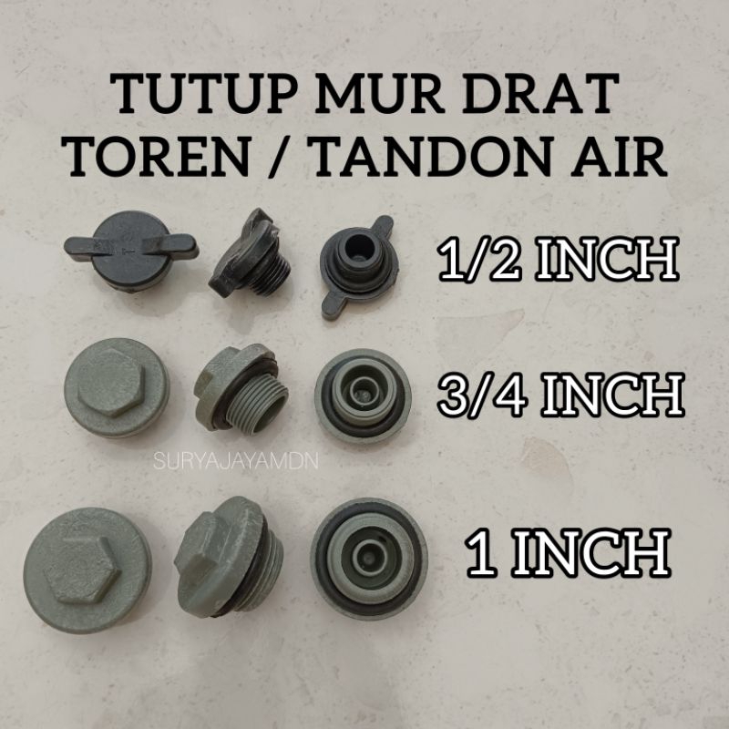 Jual PLUG TUTUP DOP MUR DRAT TOREN TANDON AIR | Shopee Indonesia