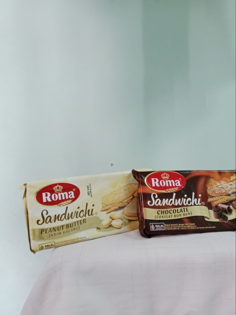 Jual Biskuit Roma Sandwichi Varian rasa | Shopee Indonesia