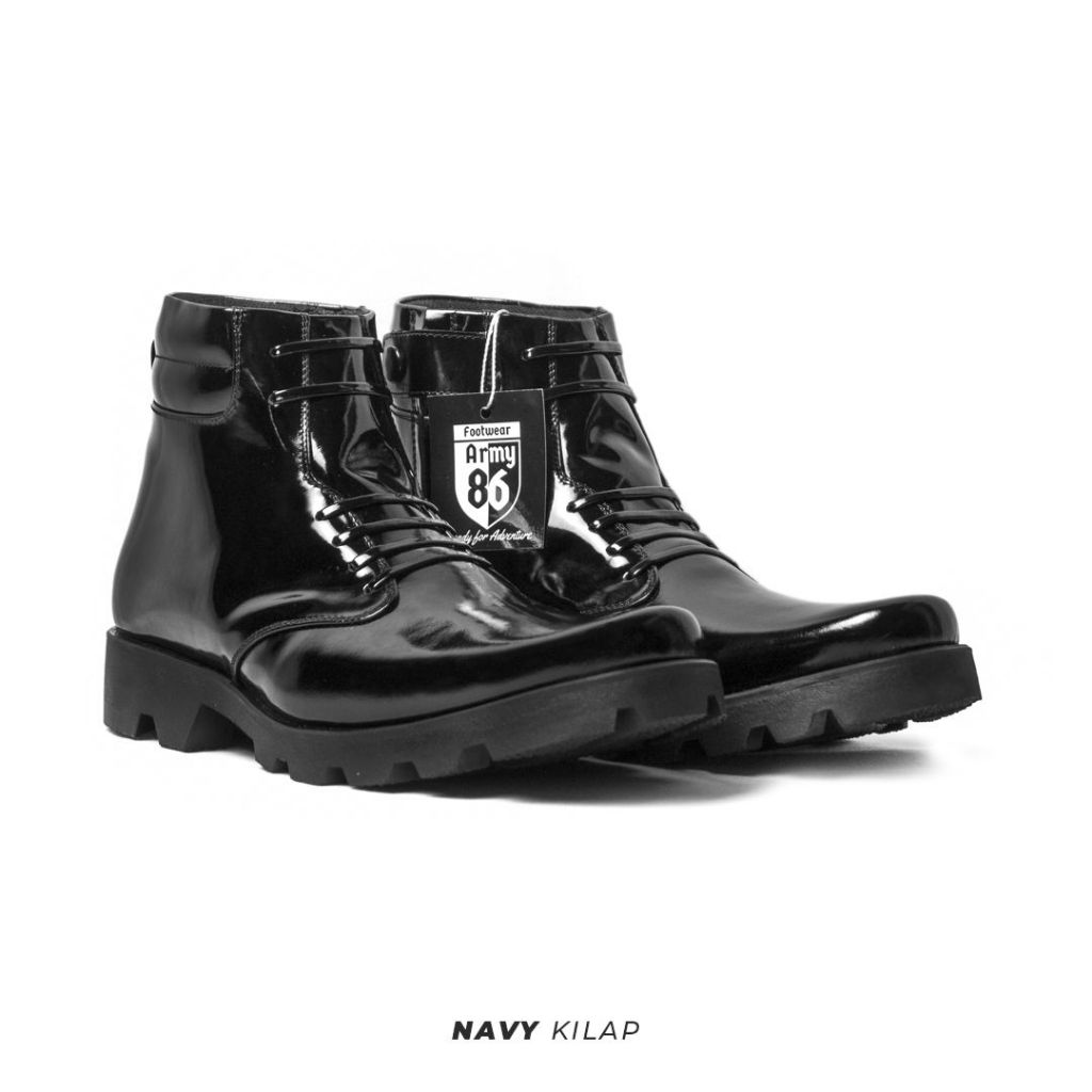 Jual Sepatu PDH Army 86 TNI POLRI - NAVY KILAP | Shopee Indonesia