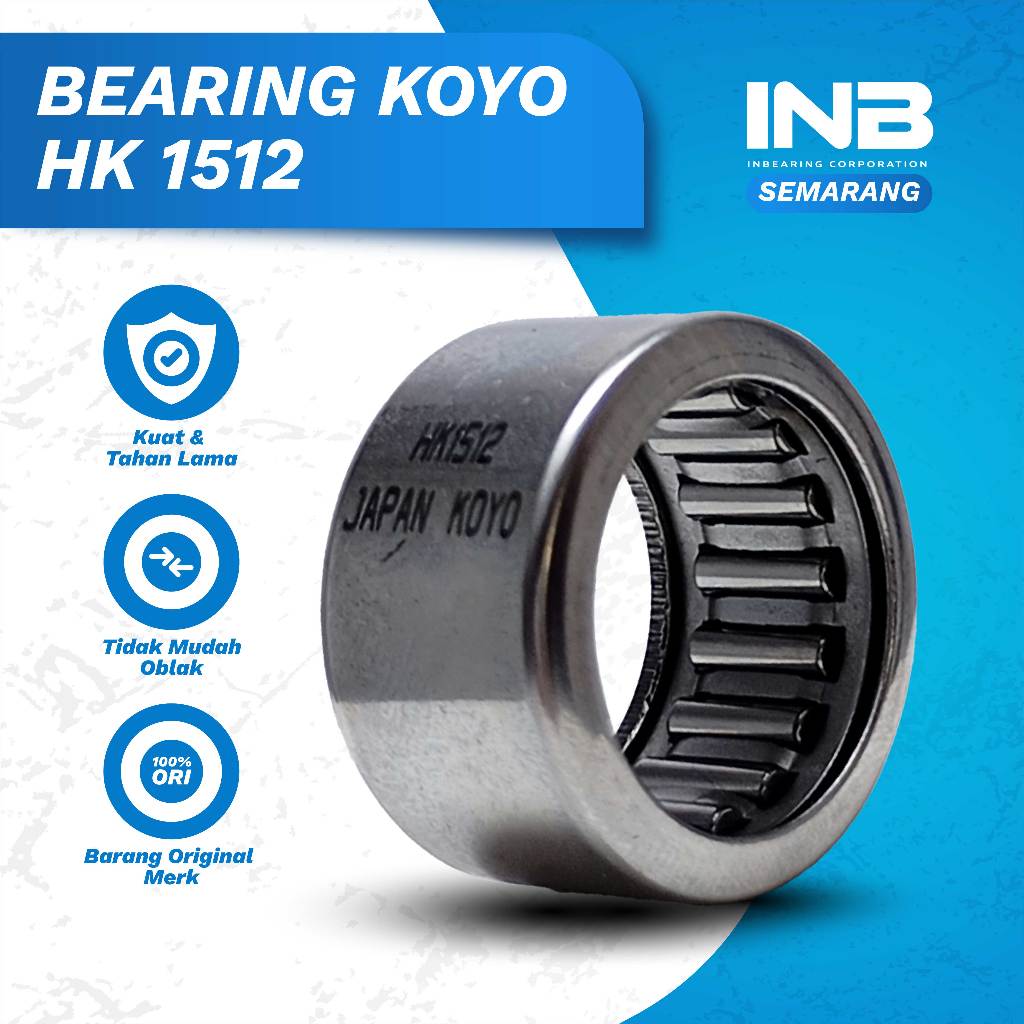 Jual Laker Bearing HK 1512 KOYO Bearing Bambu Original KOYO INB SEMARANG | Shopee Indonesia