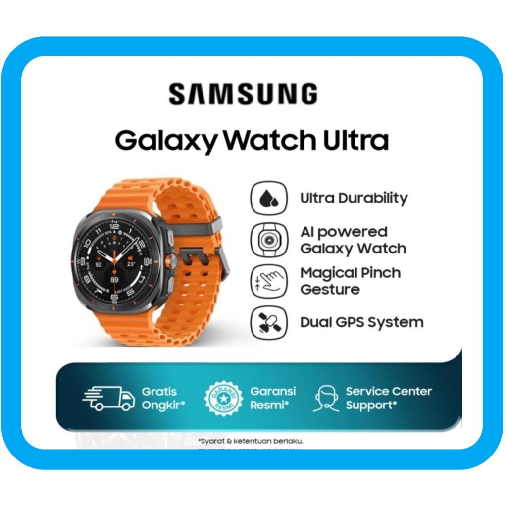 Jual Samsung Galaxy Watch Ultra Titanium Gray Silver White - Resmi SEIN ...