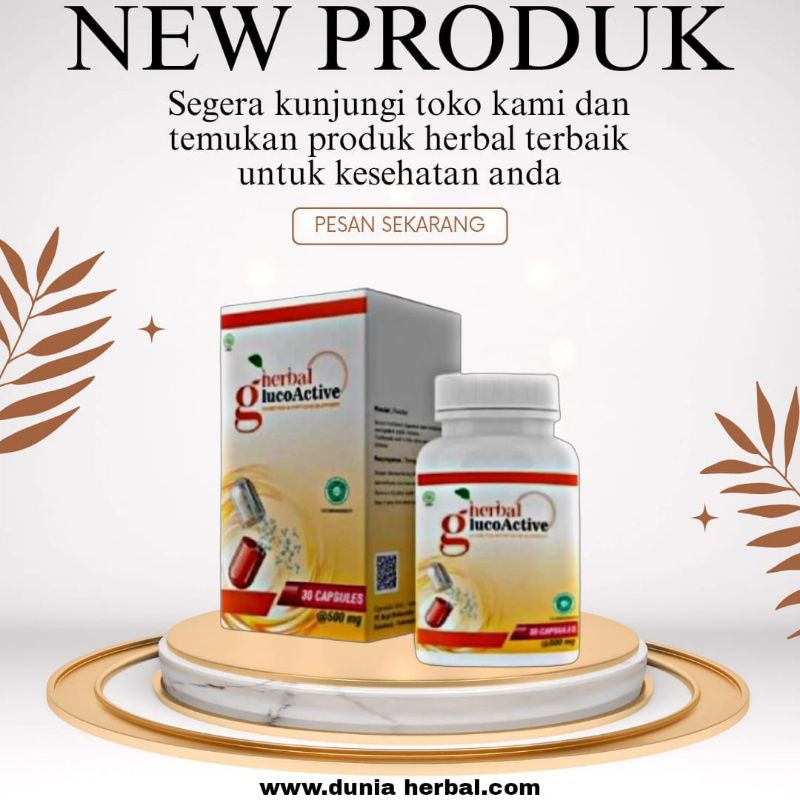 Jual Glucoactive Asli Original Obat Herbal Diabetes Kencing Manis ...