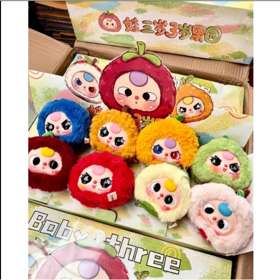 Jual [READY] Boneka Baby Three Fruit Series Orchard Blind Box Original ...