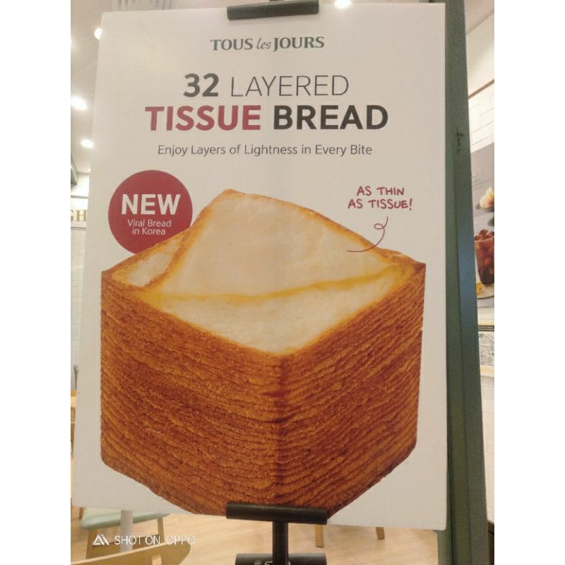 Jual Tissue Bread asli Tous Les Jours | Shopee Indonesia