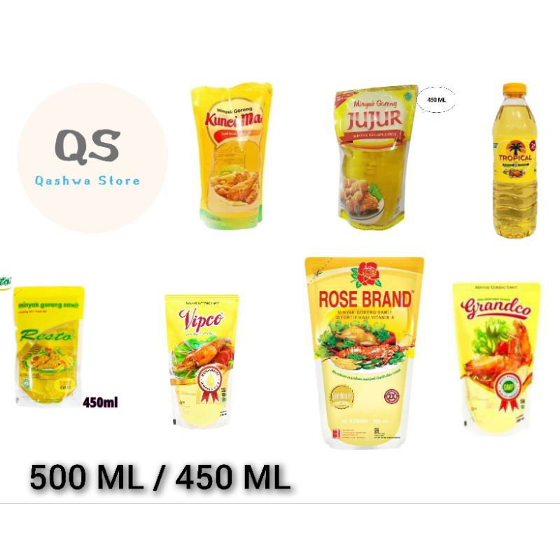 Jual Minyak Goreng Rosebrand/Tropical 500 ml - Minyak Goreng 500 ml | Shopee Indonesia
