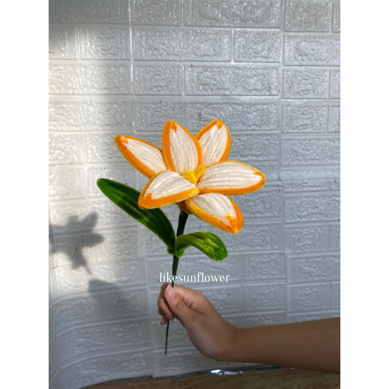 Jual BUNGA LILY VOL.3 FAIRY SUNSET/BUNGA KAWAT BULU/BUNGA HIASAN ...
