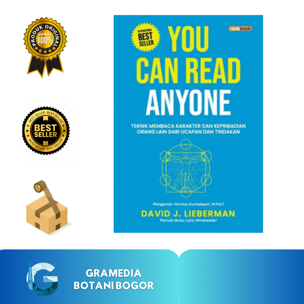 Jual GRAMEDIA BOGOR - YOU CAN READ ANYONE | Shopee Indonesia