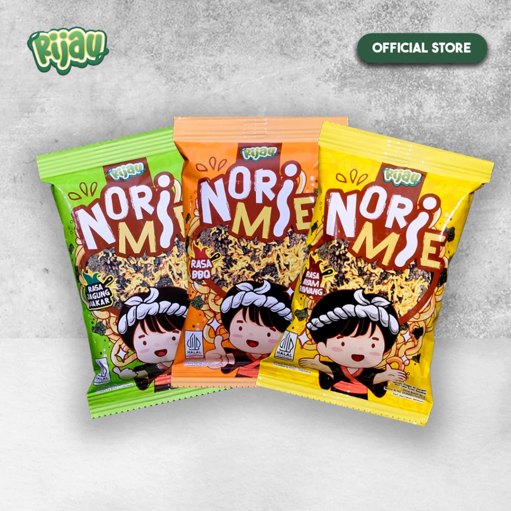 Jual SNACK MIE KERING RUMPUT LAUT NORIMIE (RENCENG ISI 10 PCS) | Shopee ...