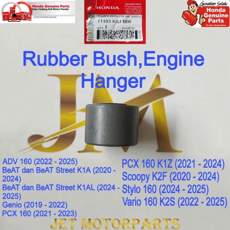 Jual 11103K0JN00 Karet Mounting Rubber Bush Engine Hanger ADV 160 BeAT ...