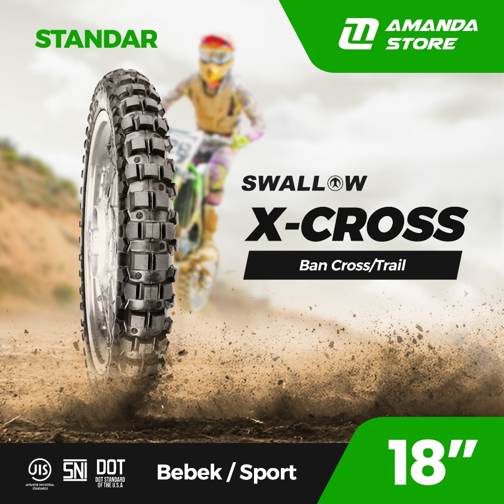 Jual Ban CROSS/TRAIL Ring 18" Swallow X-CROSS | Shopee Indonesia