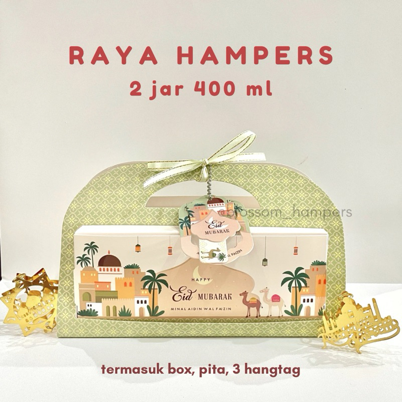 Jual RAYA HAMPERS 2 JAR 400 ML - Hampers Lebaran / Hampers Idul Fitri ...