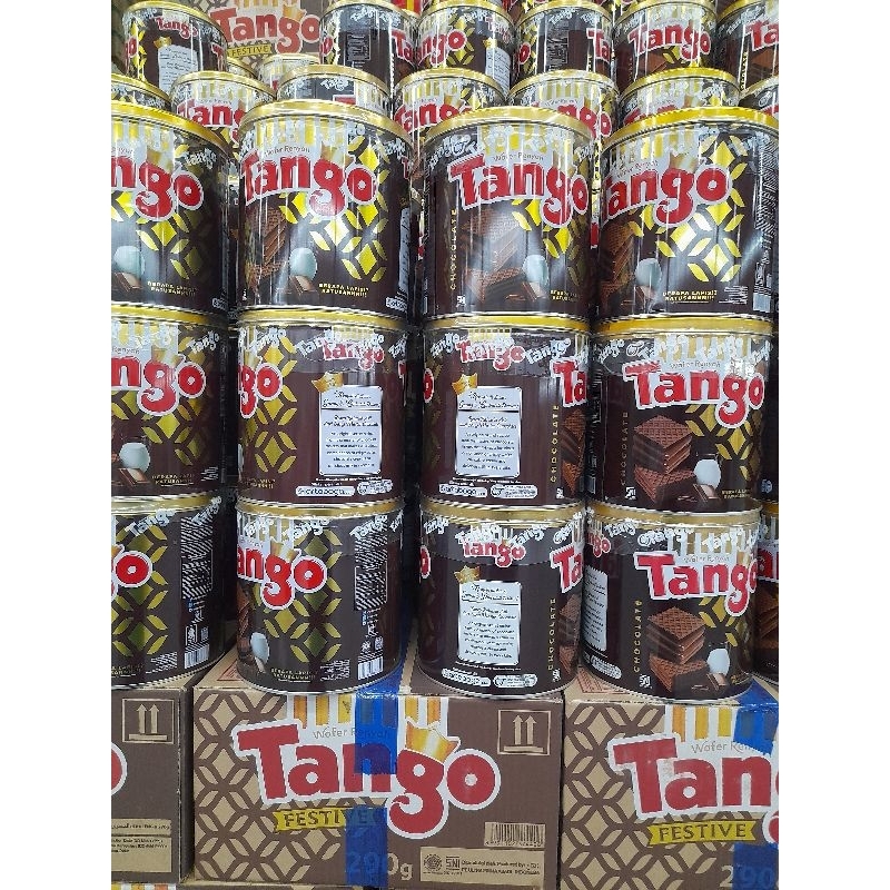 Jual Tango wafer kaleng kartonan isi 6pcs | Shopee Indonesia