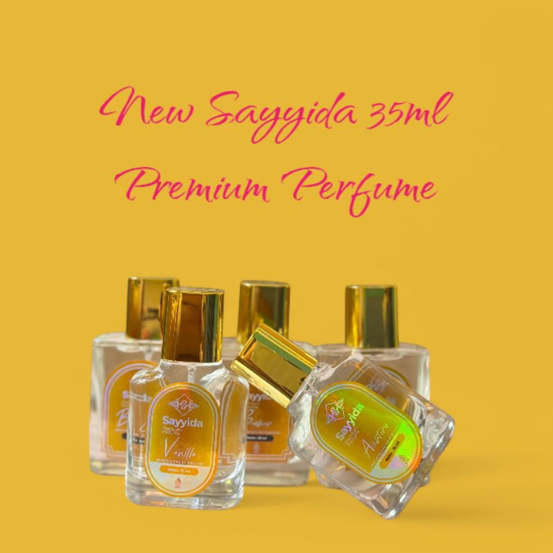 Jual Minyak Wangi Parfum Sayyida Premium Perfume 35ml 35 ML | Shopee ...