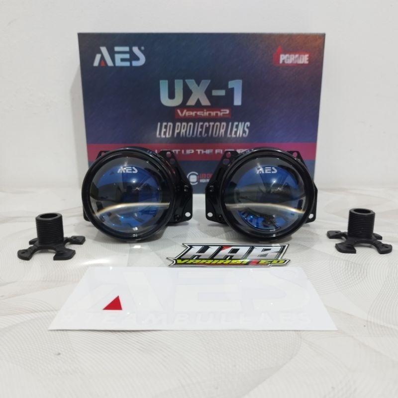 Jual Projector Bi Led Biled 3 Inchi Inch AES UX1 UX-1 version 2 AES v2 68 watt | Shopee Indonesia
