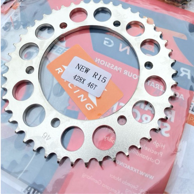 Jual GIR GEAR BELAKANG YAMAHA NEW XSR 155 / R15 V3 / MT 15 SIZE 428 ...