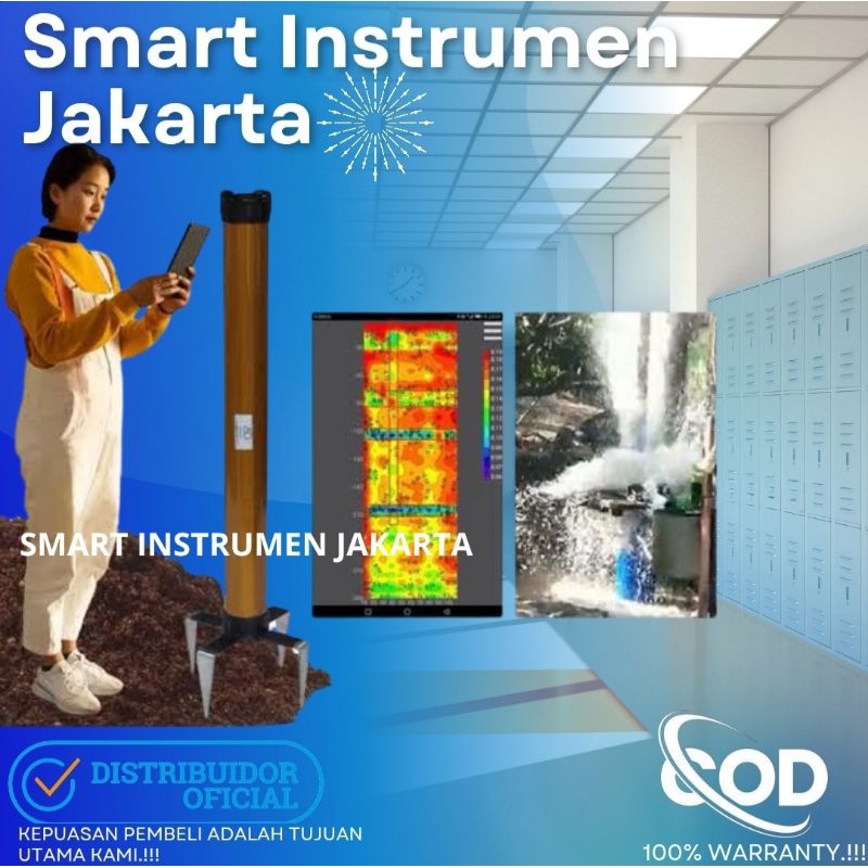 Jual Alat Geolistrik Deteksi Air Sumur Pengeboran ADMT - 300H, 300HT2 ...