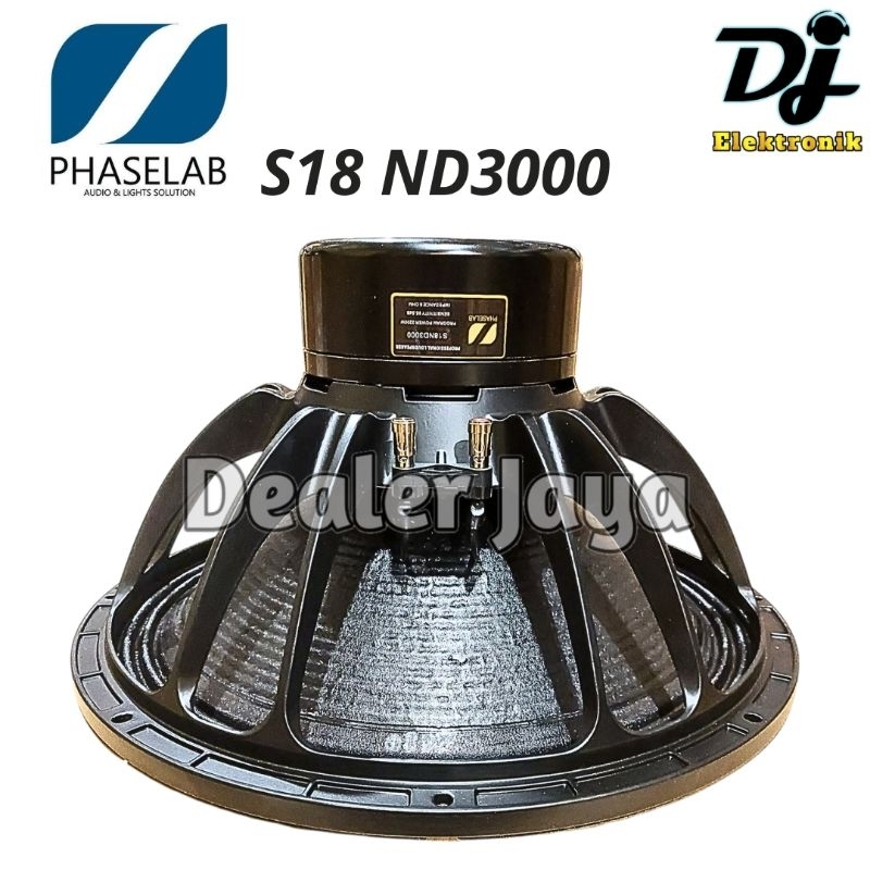 Jual Speaker Komponen Phaselab S18 ND 3000 / S18 ND3000 / S18ND3000 ...