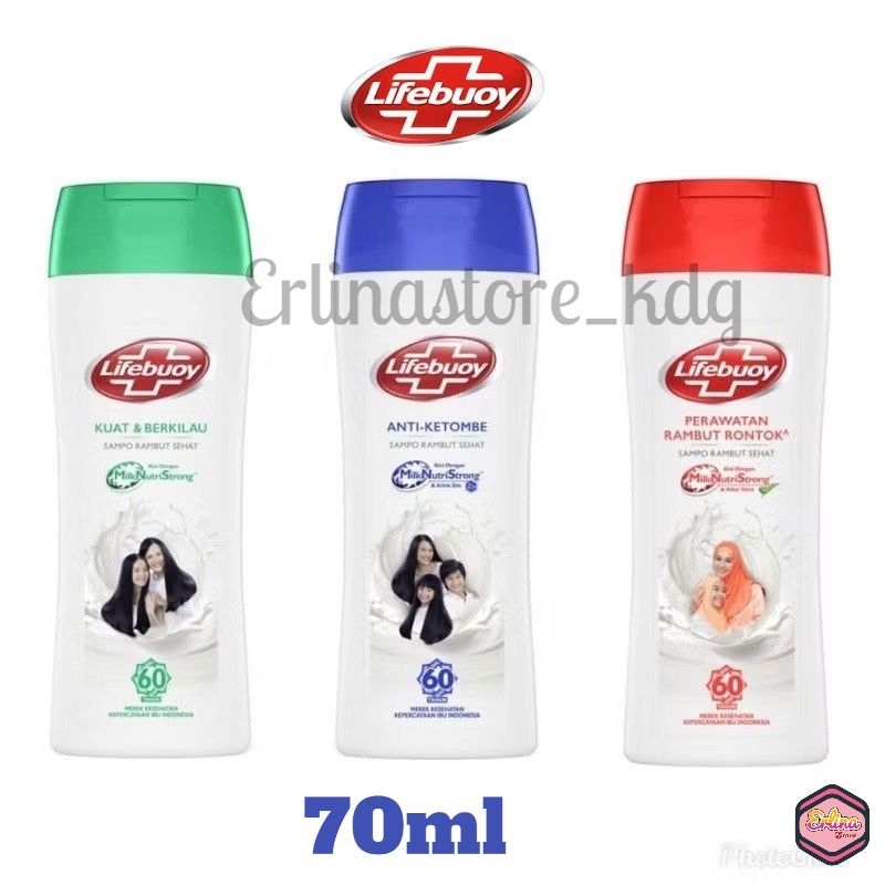 Jual " ERLINA " Lifebuoy Shampoo Botol 70ml(kecil) | Shopee Indonesia