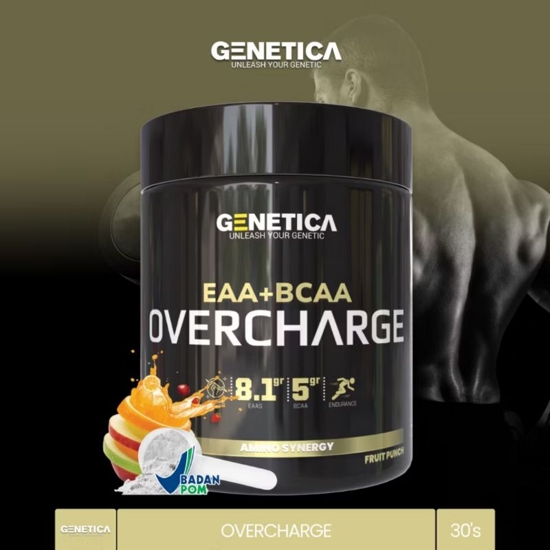 Jual UP Genetica Over Charge EAA 30 Serving Esential Amino Acid | Shopee Indonesia