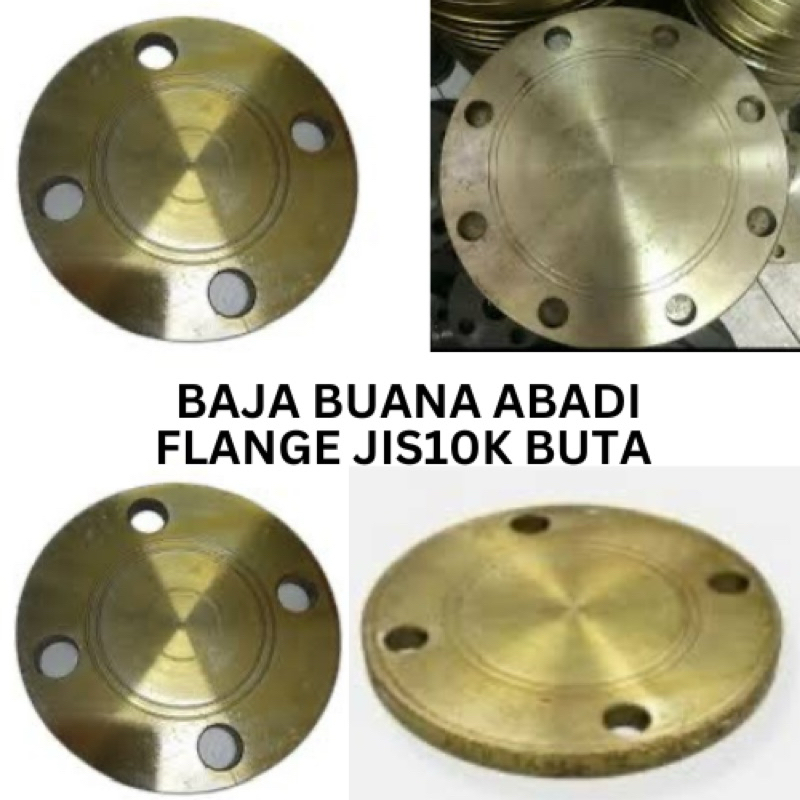 Jual FLANGE BESI BUTA JIS10K 3” STANDARD - FLANGE CARBONSTEEL BLIND ...