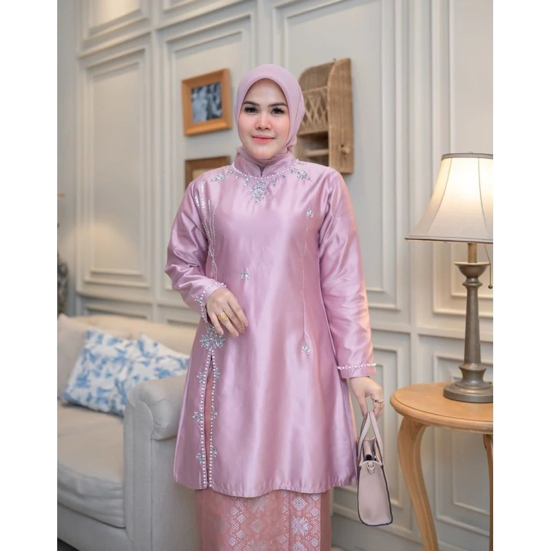 Jual Realpick Kebaya Kurung Melayu/kebaya kurung payet /kebaya pesta/ kebaya kurung melayu ...