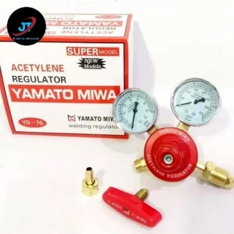 Jual Regulator Las Oksigen Yamato Acetylene Tabung Las | Shopee Indonesia