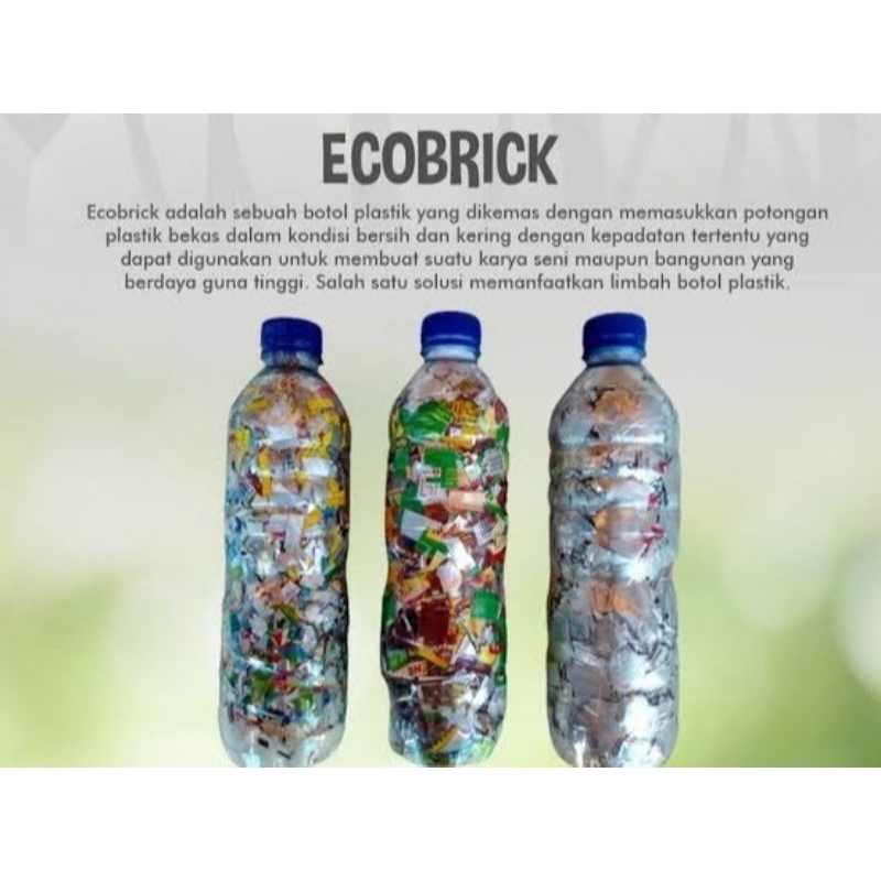 Jual Ecobrick 600ml , 1500ml botol dan plastik bekas | Shopee Indonesia