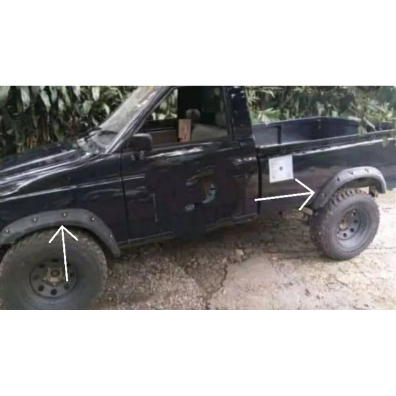 Jual over fender panther pickup 4pcs fullset fender isuzu panther pikup ...