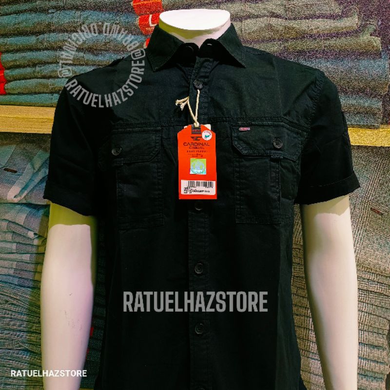Jual KEMEJA CARDINAL LENGAN PENDEK CASUAL ORIGINAL | Shopee Indonesia