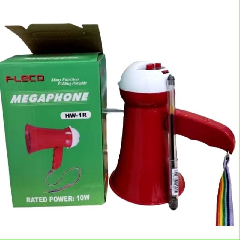 Jual Megaphone Toa Kecil Fleco Multifungsi HW-1R Toa Fleco / Toa Bisa ...