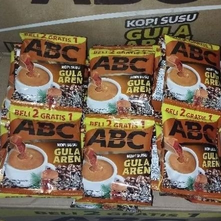 Jual KOPI ABC GULA AREN 10 SASET TERMURAH | Shopee Indonesia