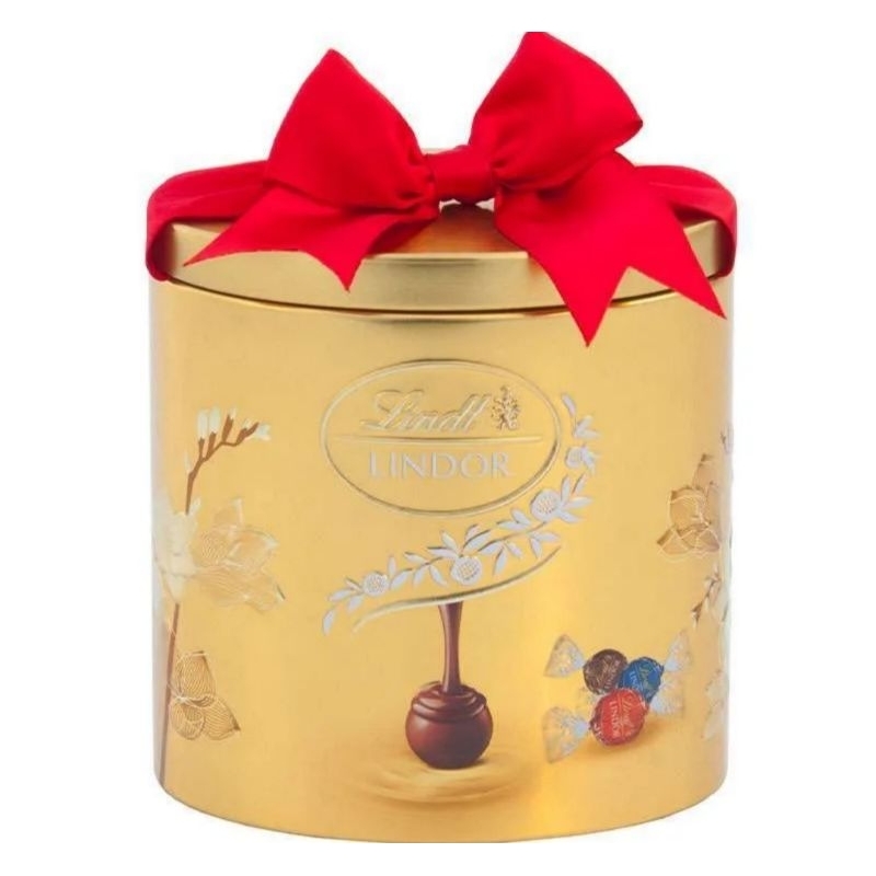 Jual LINDT LINDOR OVAL TIN ASSORTED VALENTINE 250 gram | Shopee Indonesia