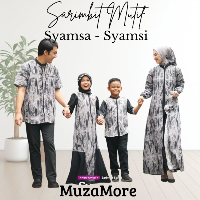 Jual SARIMBIT MUTIF SYAMSA - SYAMSI TERBARU FAMILY COUPLE SARIMBIT ...