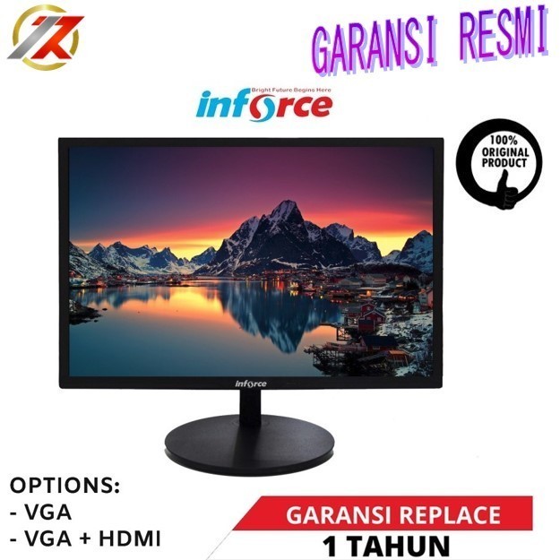 Jual MONITOR INFORCE LED 1950MW 1950 MW 19.5 20 19 inch inc - VGA ...