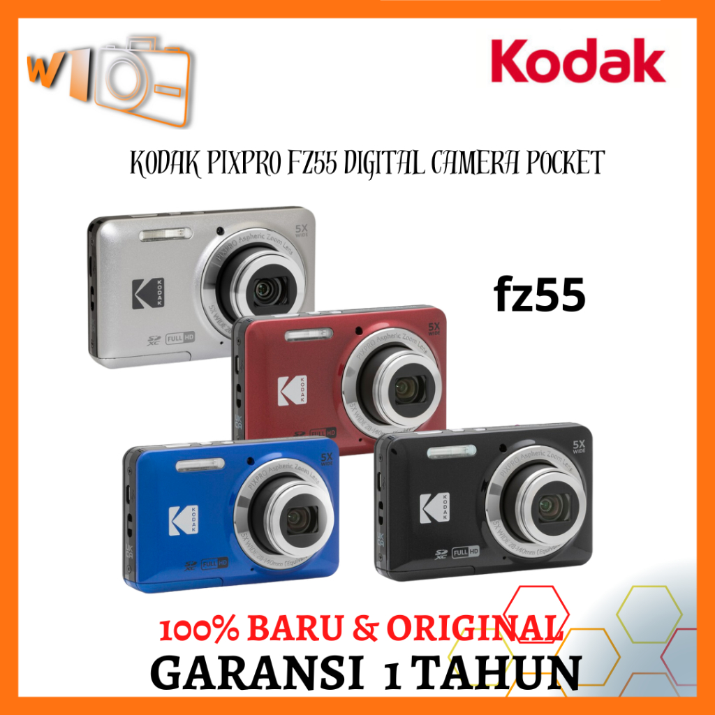 Jual KODAK PIXPRO FZ55 Digital Camera pocket - KAMERA KODAK POKET ...