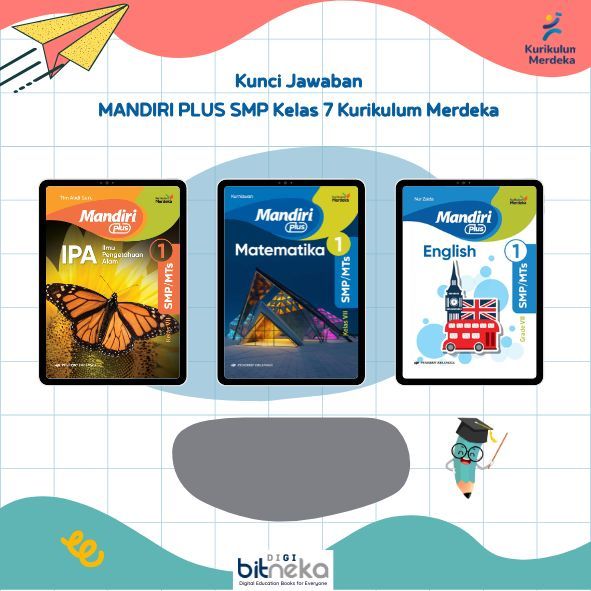 Jual Kunci Jawaban Buku MANDIRI PLUS SMP Kelas 7 Kurikulum Merdeka-Erlangga | Shopee Indonesia