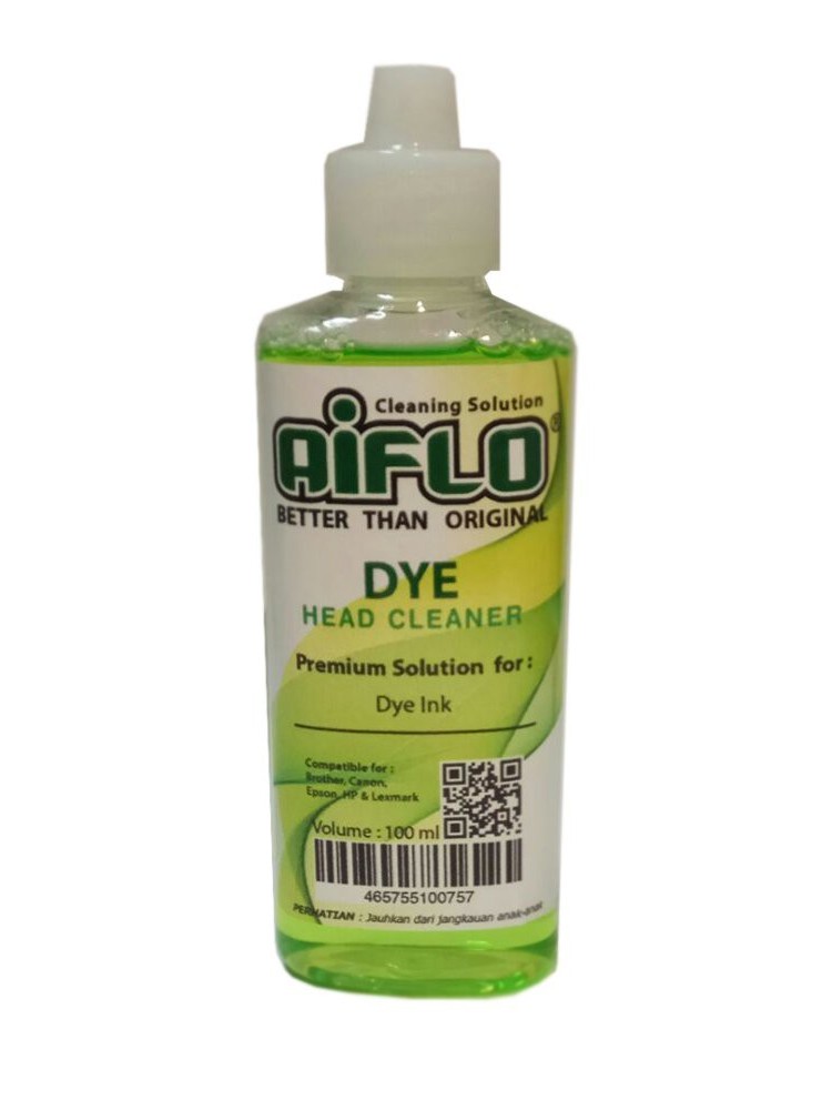 Jual Aiflo DYE Head Cleaner - Printer Cleaner Solution | Shopee Indonesia