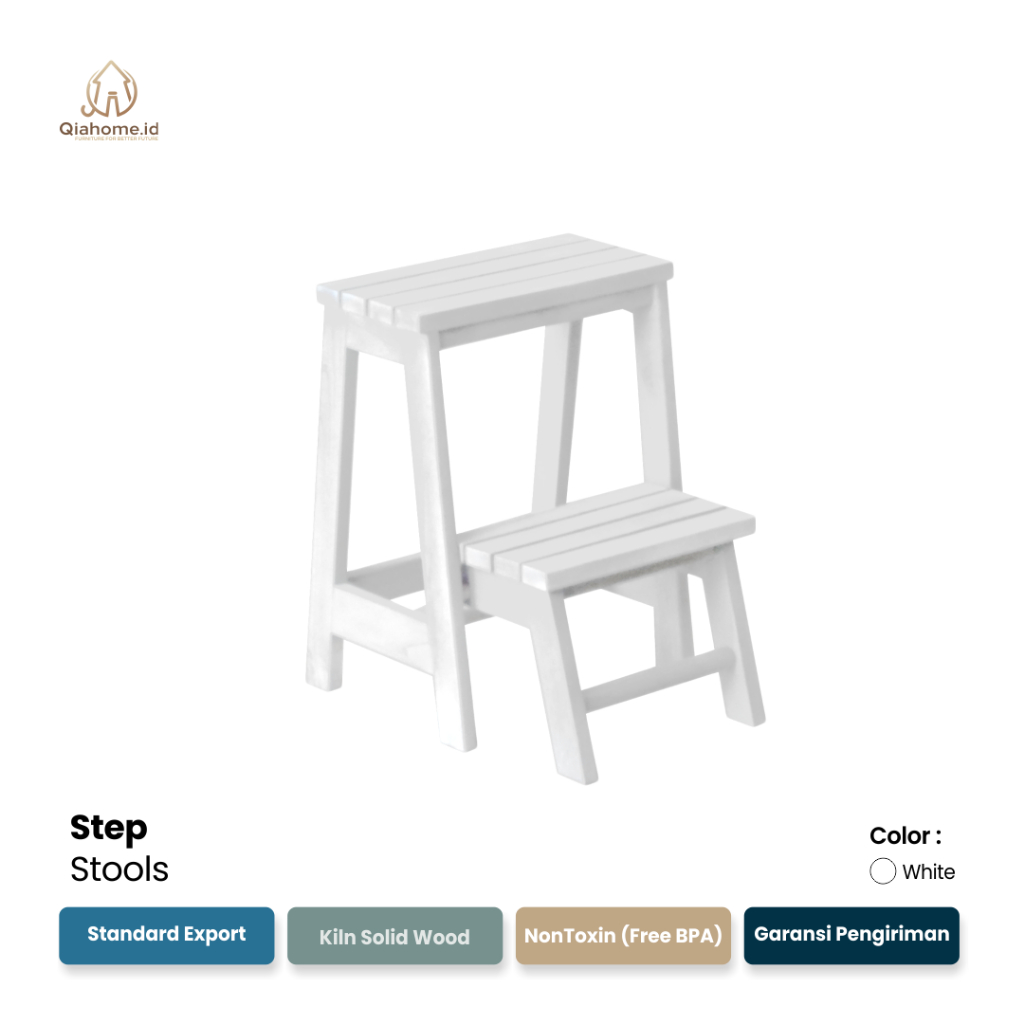 Jual Qiahome Step Stool Folding Tangga Multifungsi Kursi Tangga Lipat ...